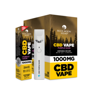 CBD Disposable Vape Purple Haze 10-Pack | Blue Moon Hemp Wholesale