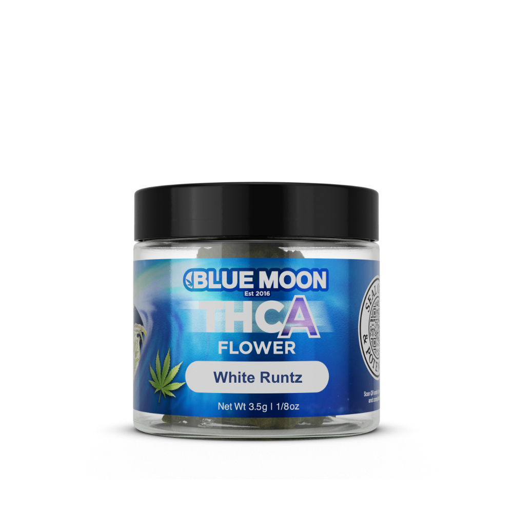 White Runtz THCA Flower | Blue Moon Hemp Wholesale