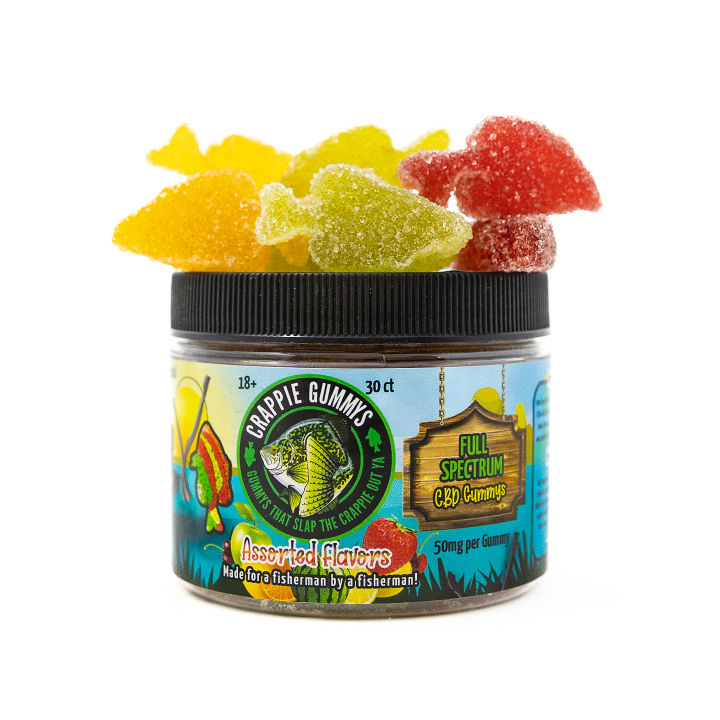 Full Spectrum - 50mg CBD Gummies - Assorted Flavors (30/60ct) | Blue ...