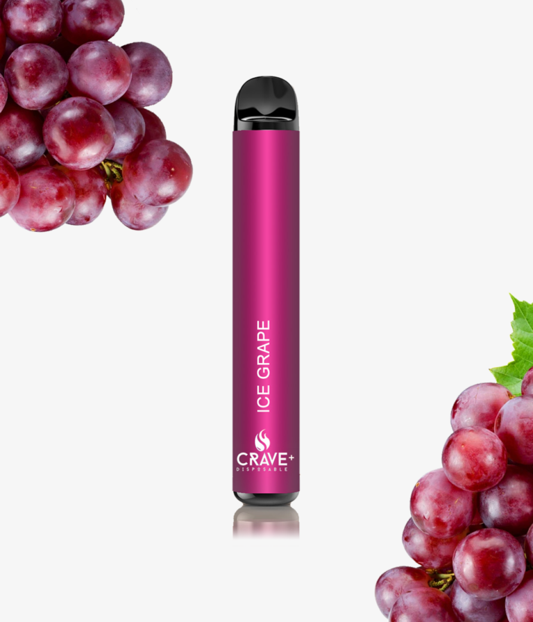 Ice Grape - Crave Disposable | Blue Moon Hemp Wholesale