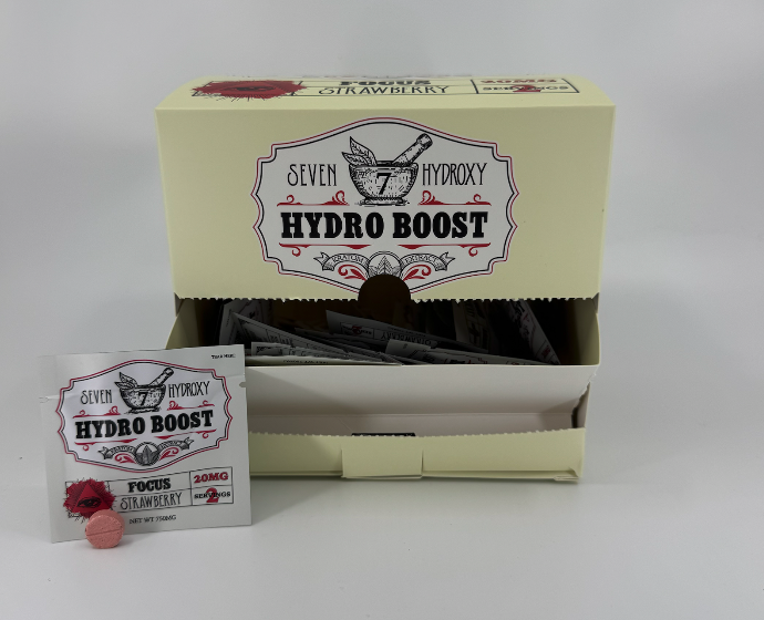 7HBoost - 7-Hydroxy Tabs - Strawberry Focus | Blue Moon Hemp Wholesale