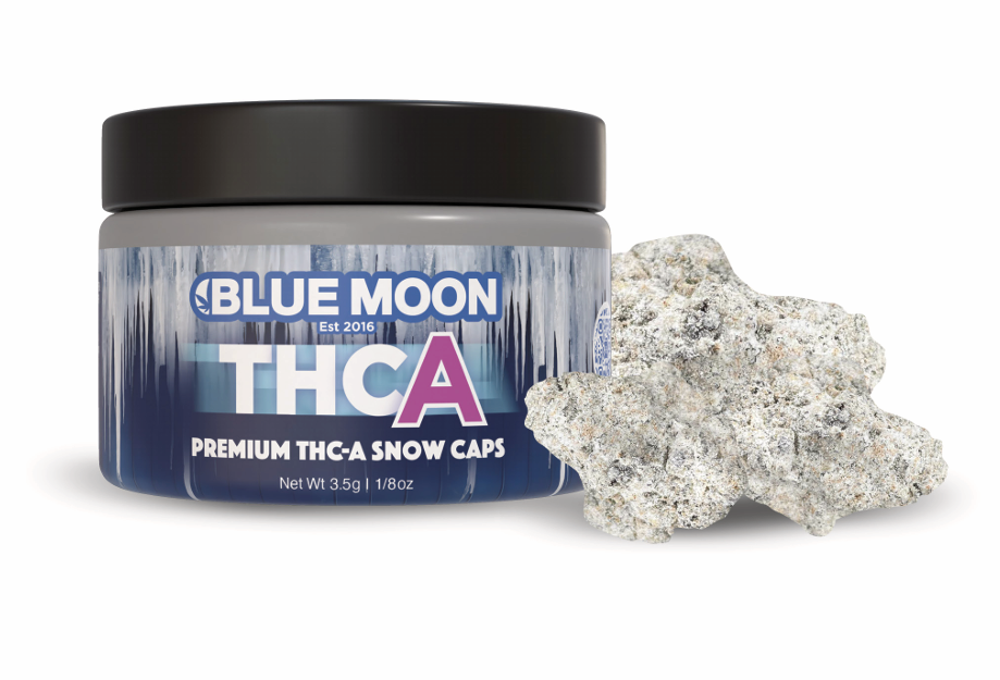 THC-A Flower Forbidden Fruit Exotic Snow Caps | Blue Moon Hemp Wholesale