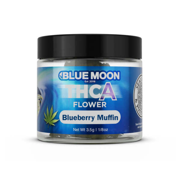 Blueberry Muffin THC-A Flower | Blue Moon Hemp Wholesale