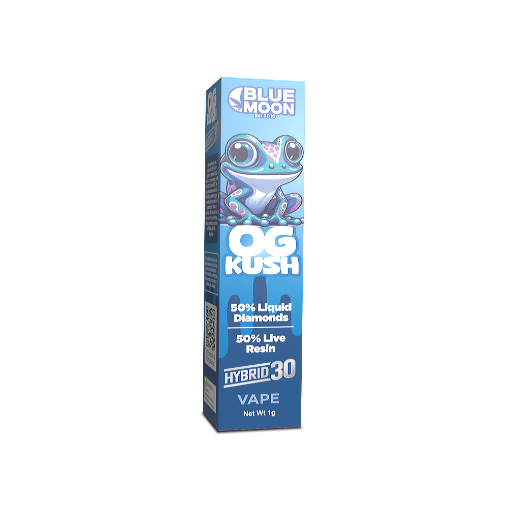 THC-A Disposable Vape OG Kush | Blue Moon Hemp Wholesale