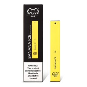 Banana Ice Puff Bars | Blue Moon Hemp Wholesale