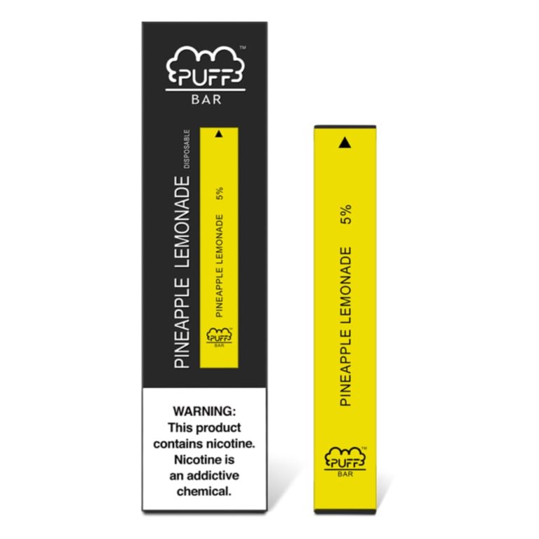 Pineapple Lemonade Puff Bars | Blue Moon Hemp Wholesale