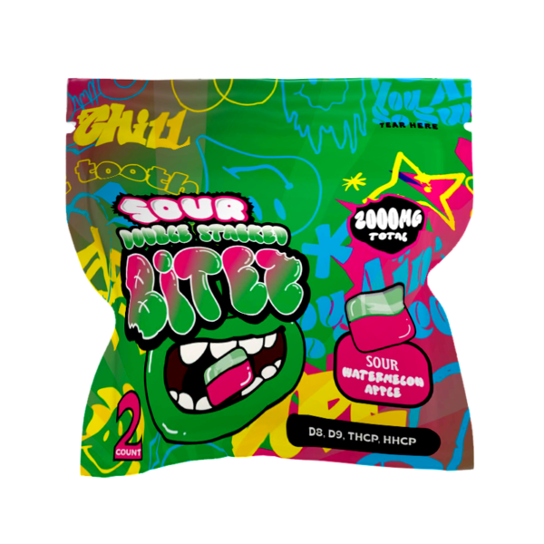 BITEZ – SOUR WATERMELON APPLE /BLUE RAZZ LEMONADE – 60 PACKS | Blue ...